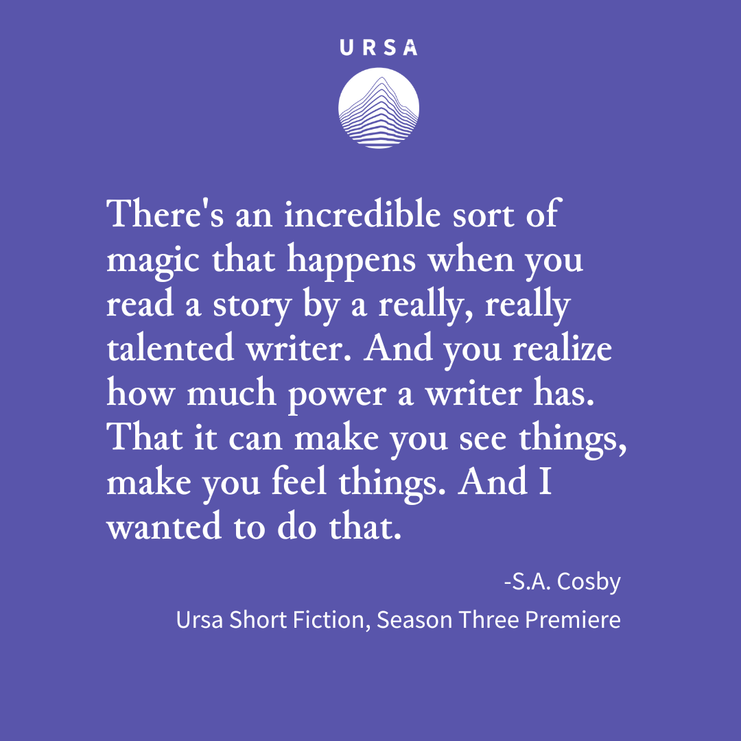 Season Three Premiere: S.A. Cosby on the Art of the Thriller - Ursa ...